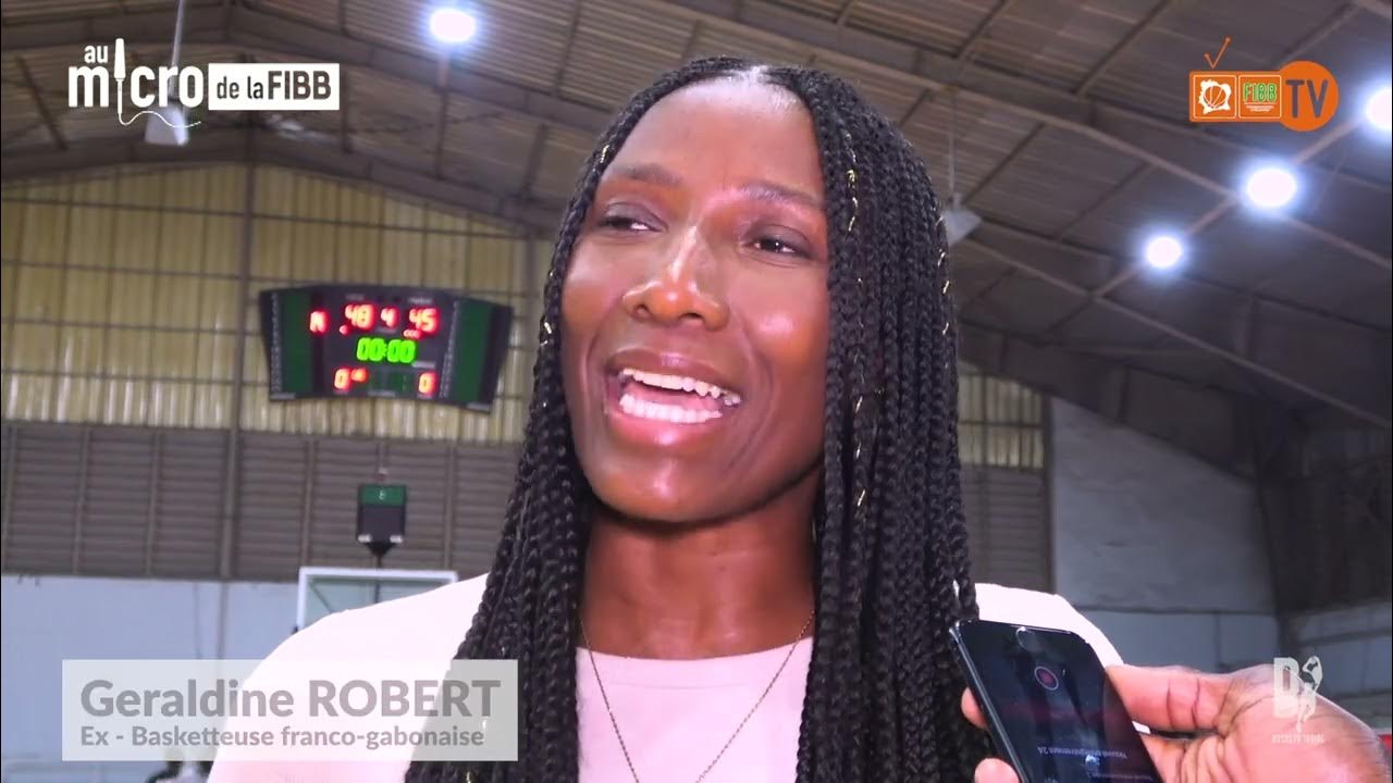 Au micro de la FIBB avec Géraldine ROBERT - YouTube