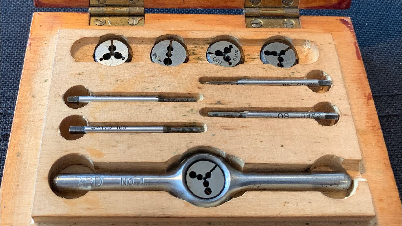Vintage Watchmaker Tap and Die Set - YouTube