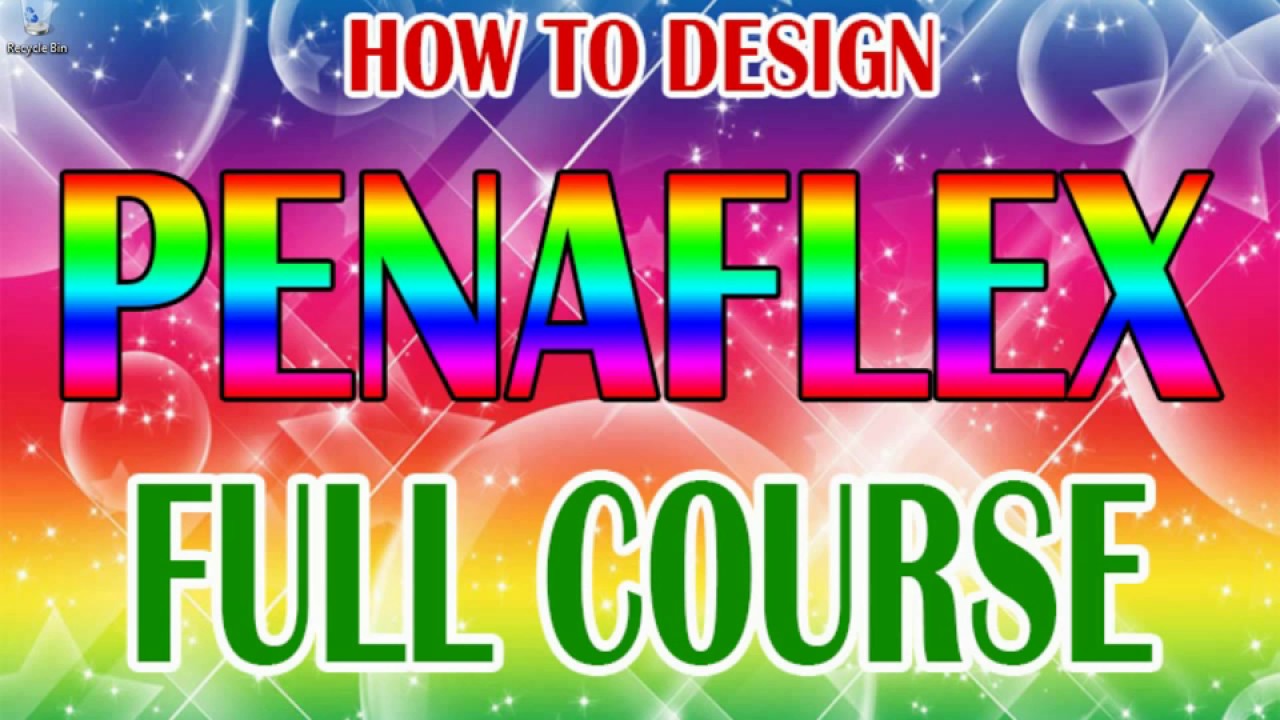 How to Make Panaflex in Adobe Photoshop CS6 in Sindhi - YouTube