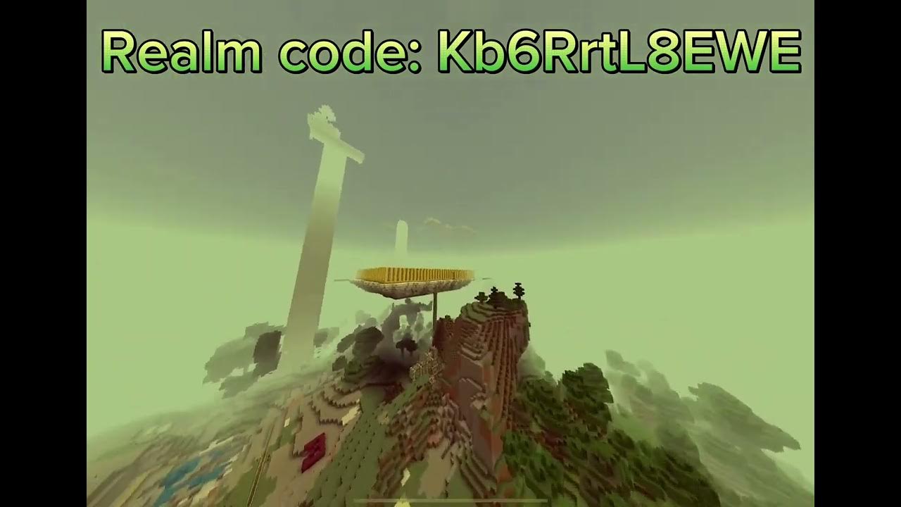 Minecraft realm code! - YouTube