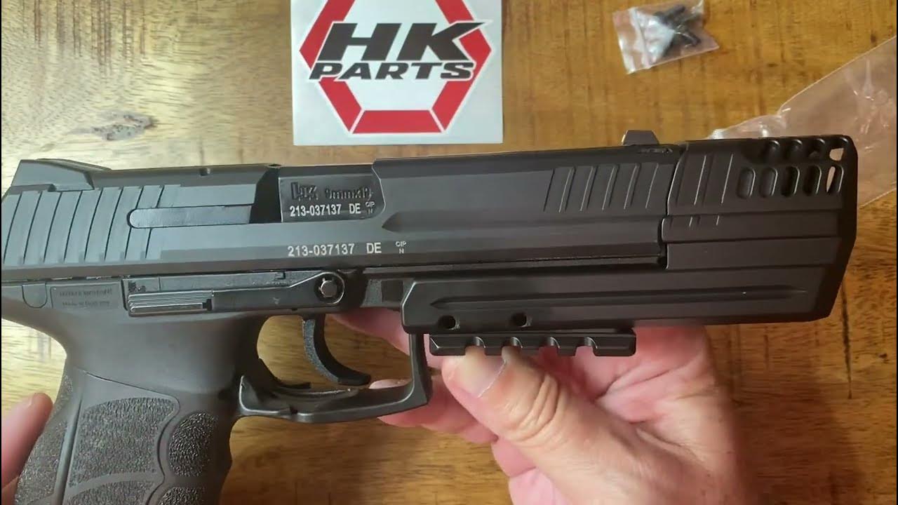 HK P30L Compensator Installation - John Wick Gun Completed - YouTube