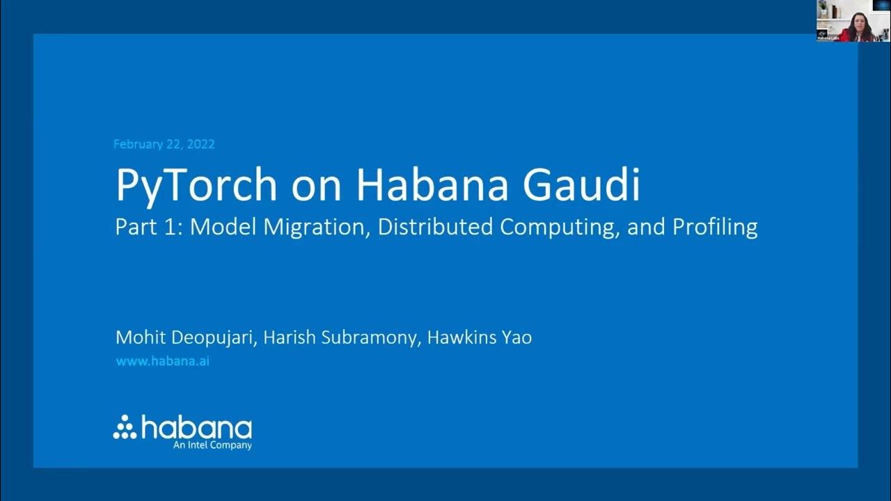 PyTorch on Habana Gaudi Part 1: Model Migration, Distributed Training ...