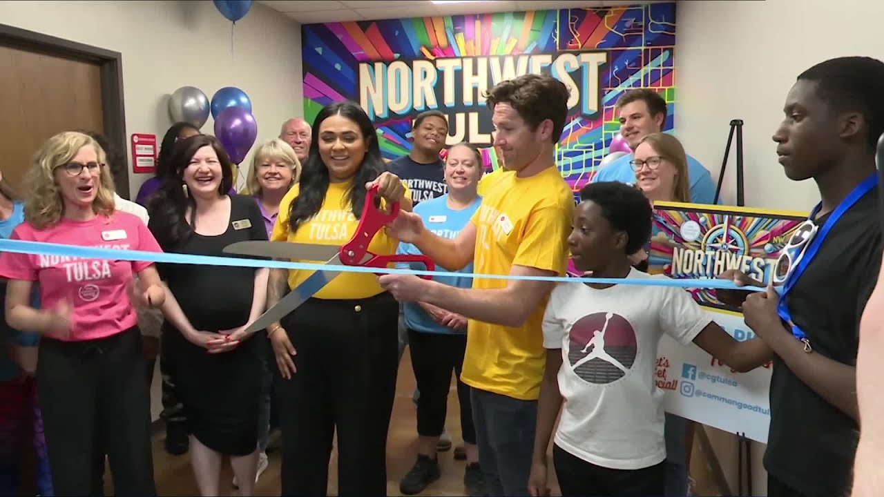 'Neighborhood pride': Common Good opens new wing of hub - YouTube