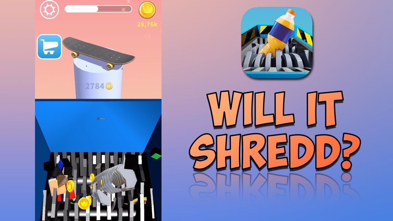 WILL IT SHRED? ALL ITEMS PART 1! - YouTube