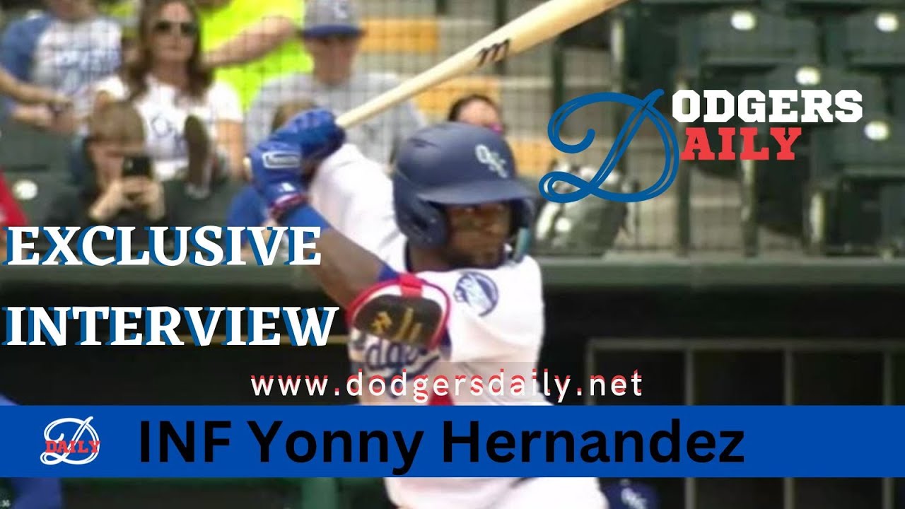 Dodgers Infielder, Yonny Hernandez, Joins Dodgers Daily - YouTube
