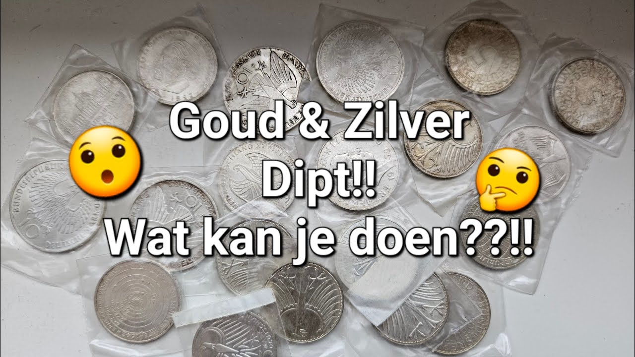 Goud & zilver zakt in elkaar!!🤔 Wat is er aan de hand??!!🥴 - YouTube