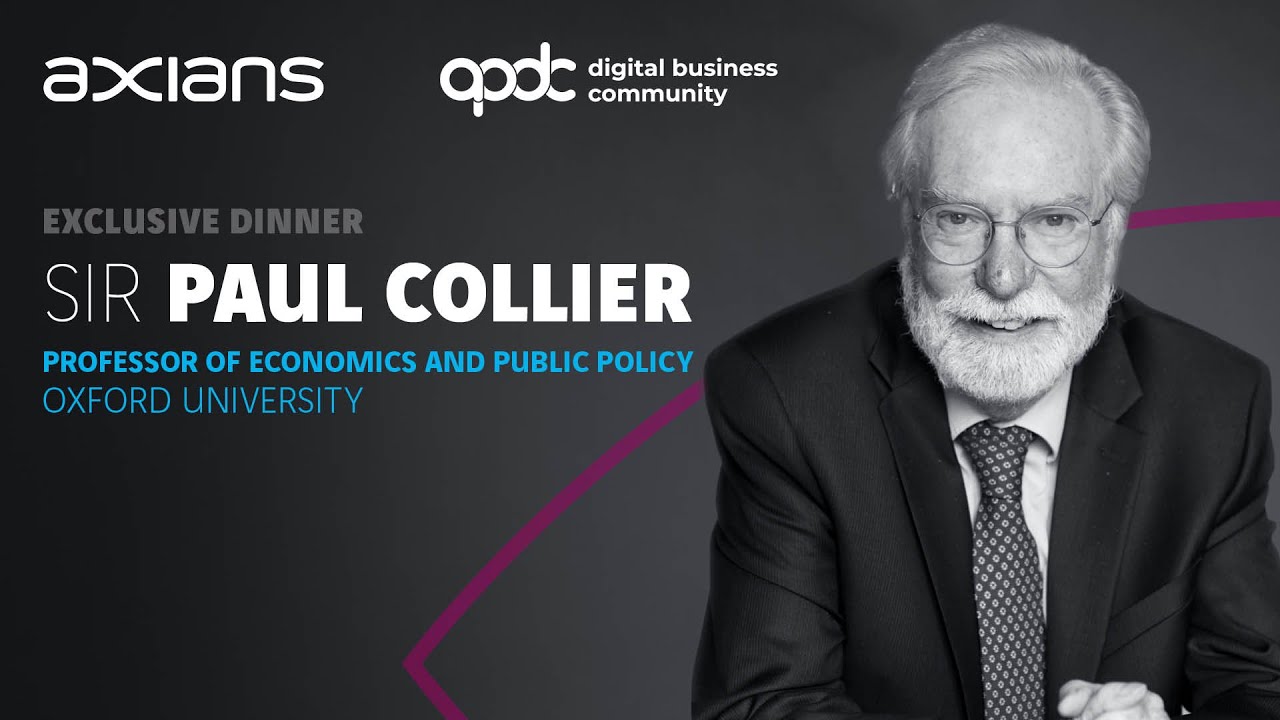 Exclusive Dinner with Sir Paul Collier | O sentido de urgência - YouTube