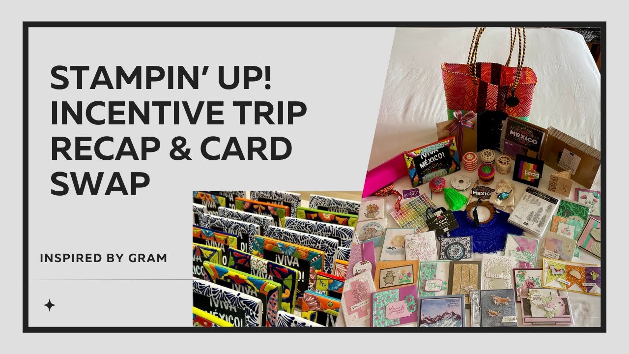 Stampin' Up! Incentive Trip Recap and Swap Cards (Replay) * - YouTube