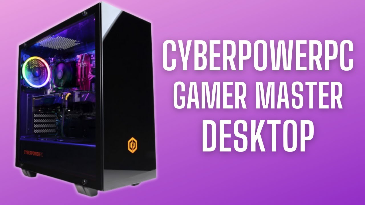 CYBERPOWERPC Gamer Master Gaming PC Review l AMD Ryzen 7 3700 + GeForce ...