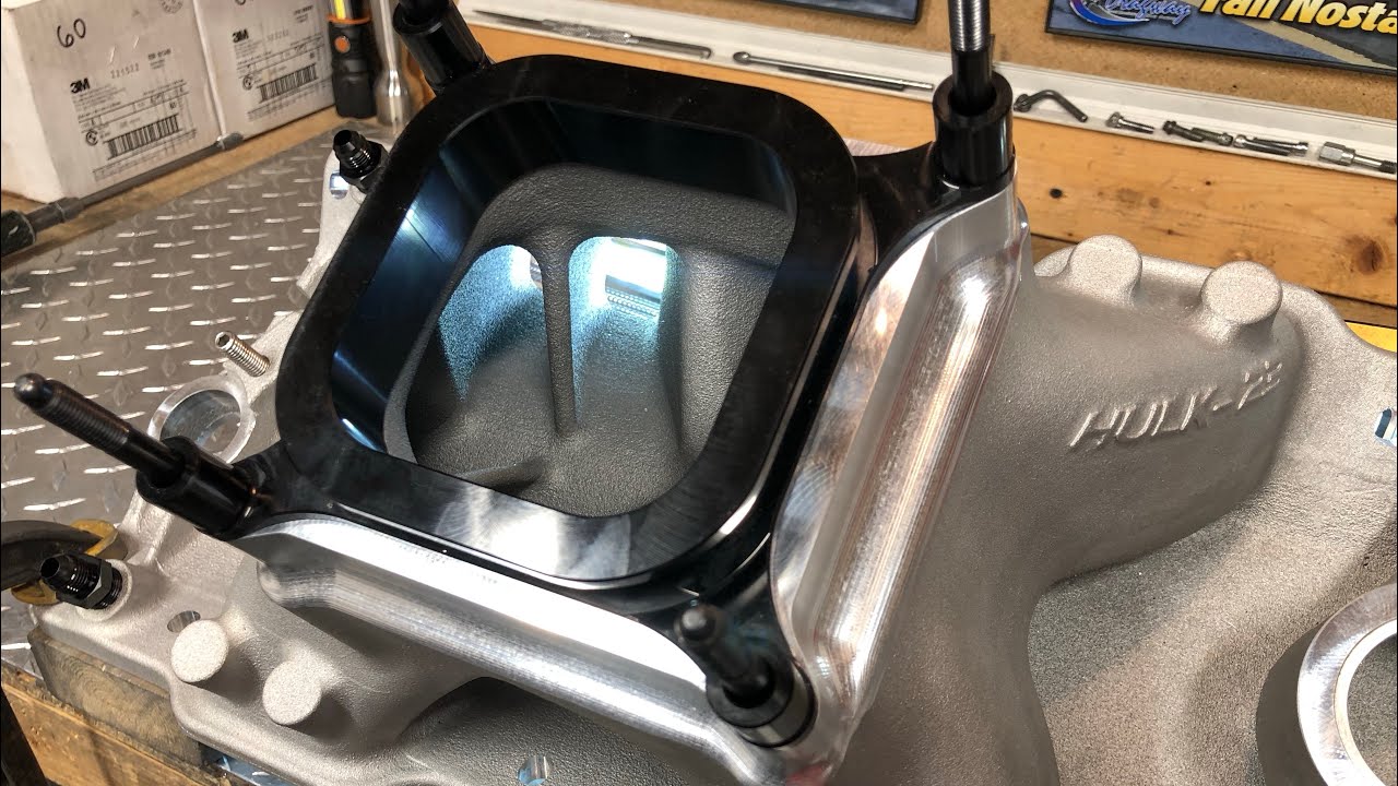 Uratchko Hulk 23 LM Intake Manifold for Small Block Chevy - YouTube