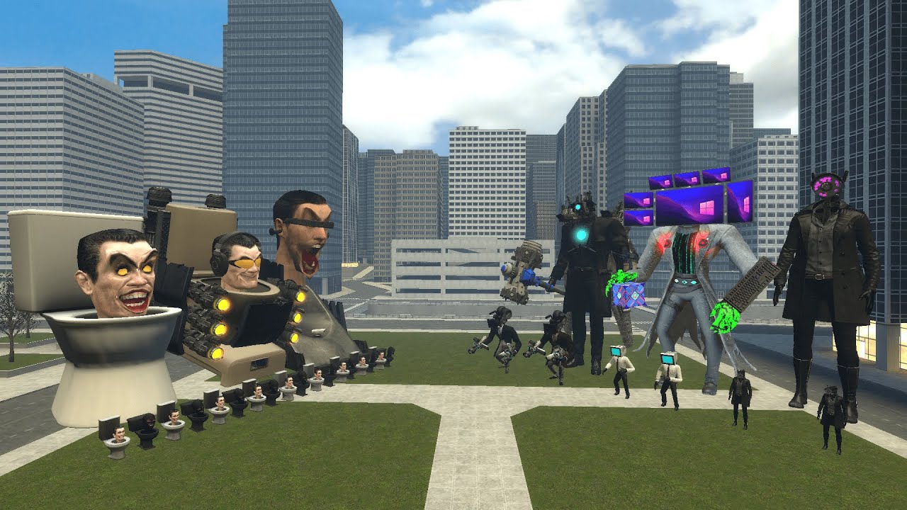 NEW UPGRADED GMAN SKIBIDI TOILET VS ALL CAMERAMAN , CAMERA WOMAN , NEW ...