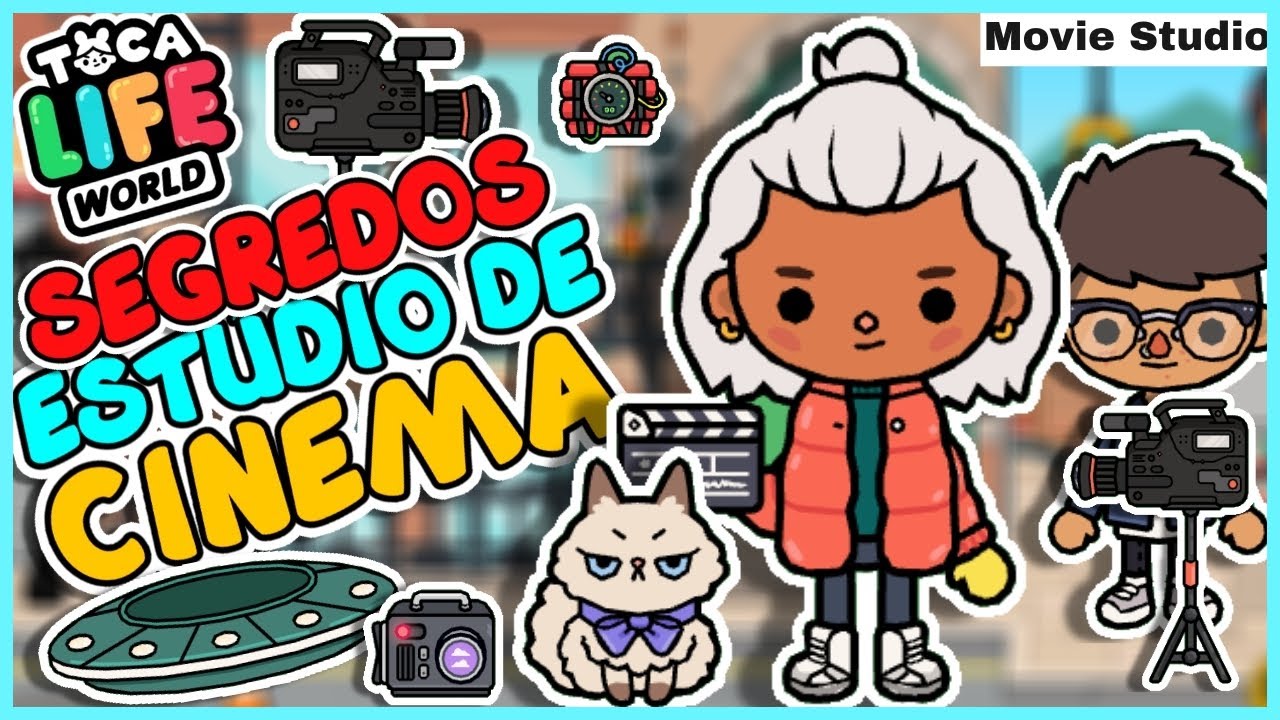 🎬 REVELEI TODOS OS SEGREDOS DO ESTÚDIO DE CINEMA DO TOCA LIFE WORLD 🎬 ...