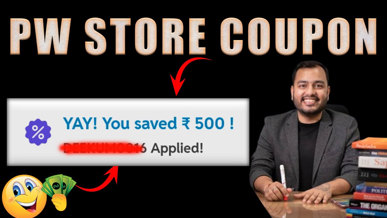 PW STORE COUPON CODE। PW Store Coupon Code 2025 Modules Books ...