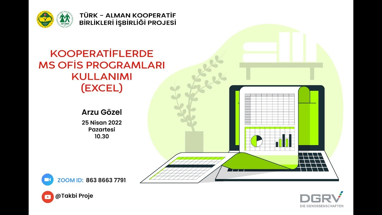 Kooperatiflerde MS Ofis Programları Kullanımı (Excel) - YouTube