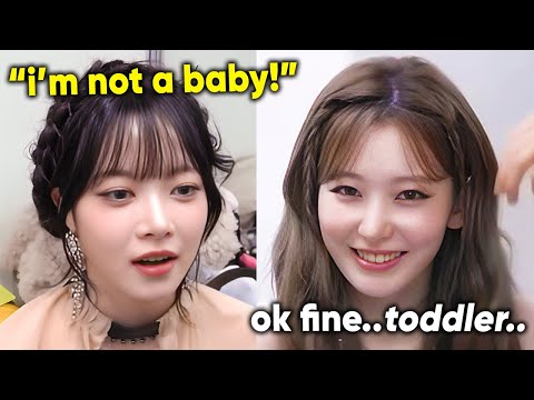 SAKURA can't stop acting like a mom to EUNCHAE
