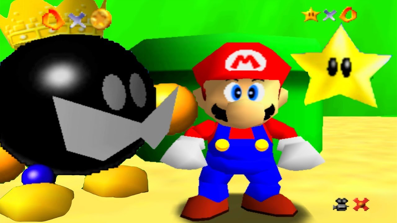 Super Mario 64 100% Guide Part 1 of 25 All 120 Power Stars, Red Coins ...