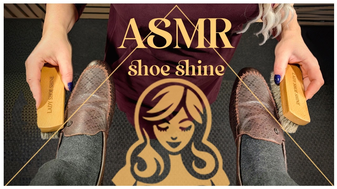 Escape with this Soothing Shoe Shine ASMR - YouTube