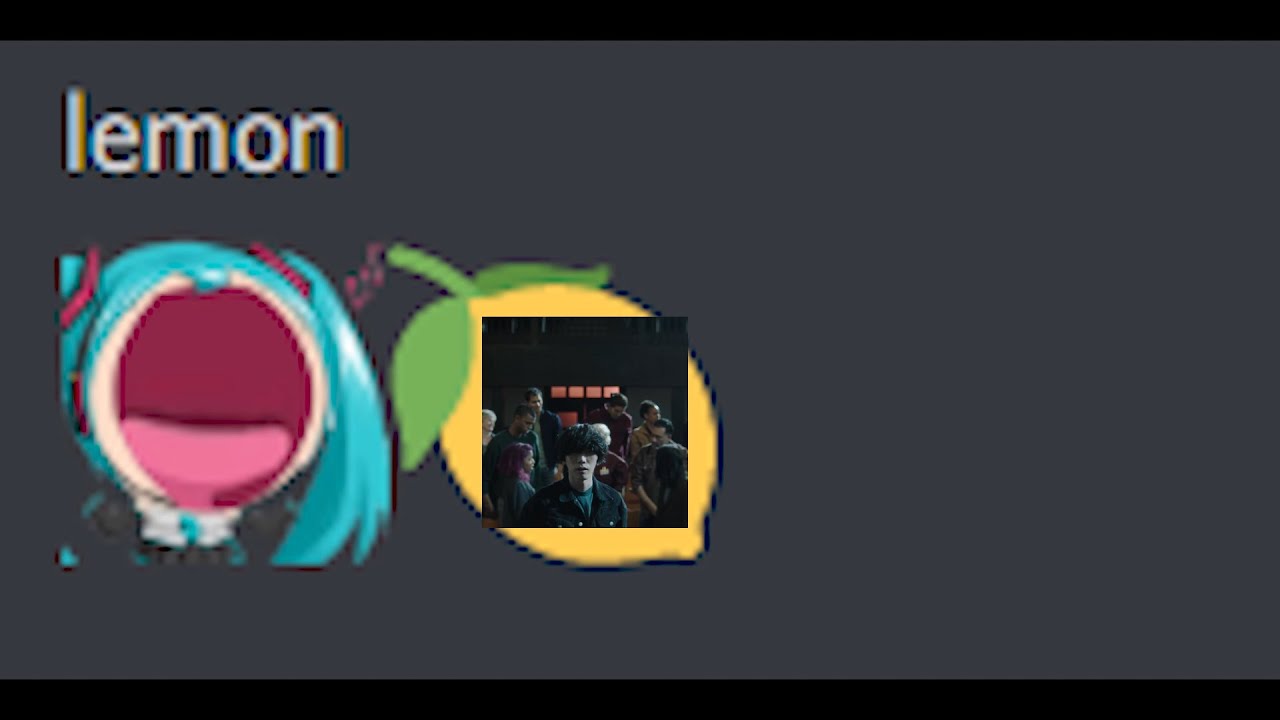 miku eats【Lemon 米津玄師】and dies - YouTube