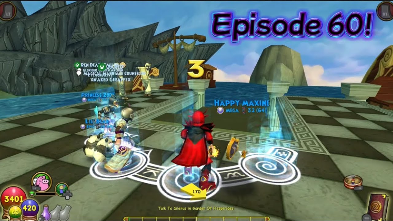 Wizard101 Console Edition-Atlantea Dungeon Let's Play Episode 60! - YouTube