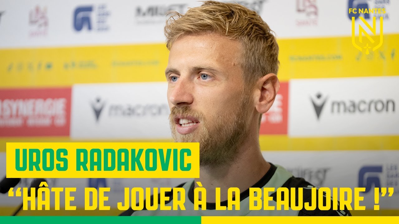 🎥🎙️ Présentation officielle d'Uros Radakovic - YouTube