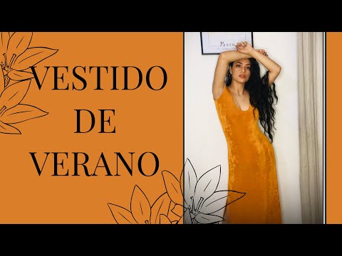 Como hacer un vestido pegado y largo