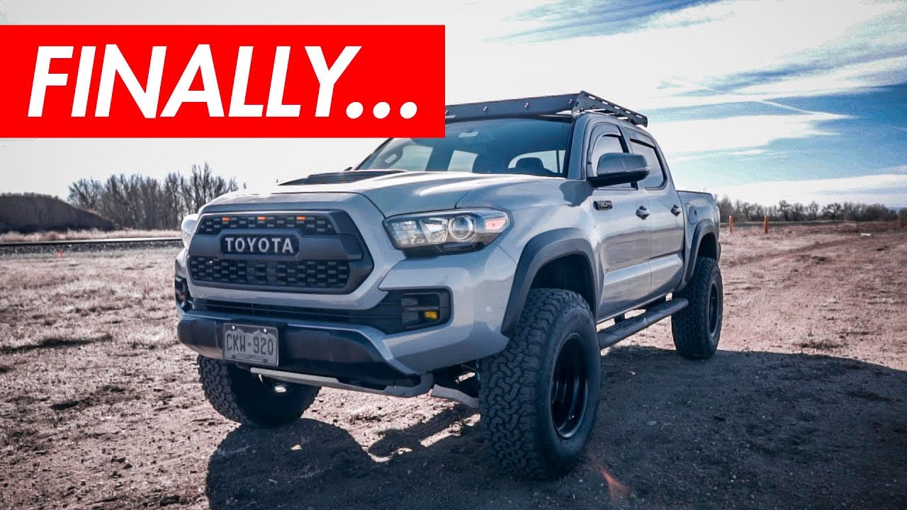 Tacoma TRD Pro New Wheels and Suspension Finally ON! SCS F5 and King's ...