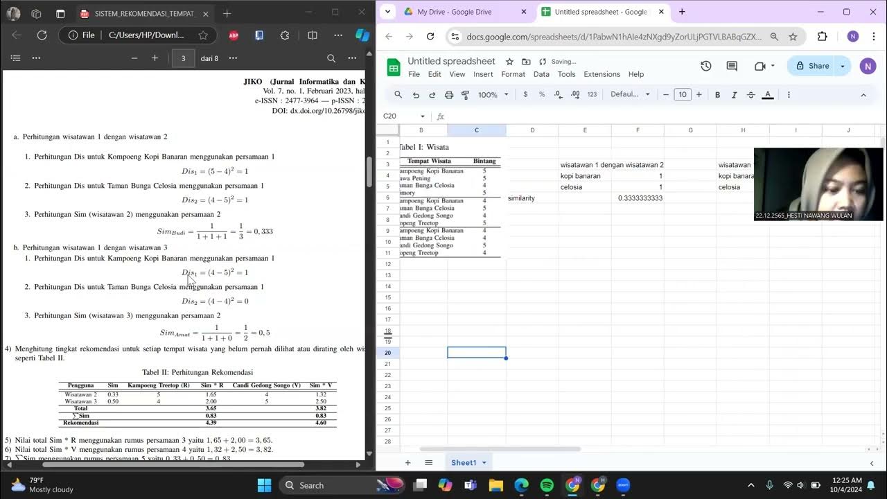 Sistem Rekomendasi - Collaborative Filtering - YouTube
