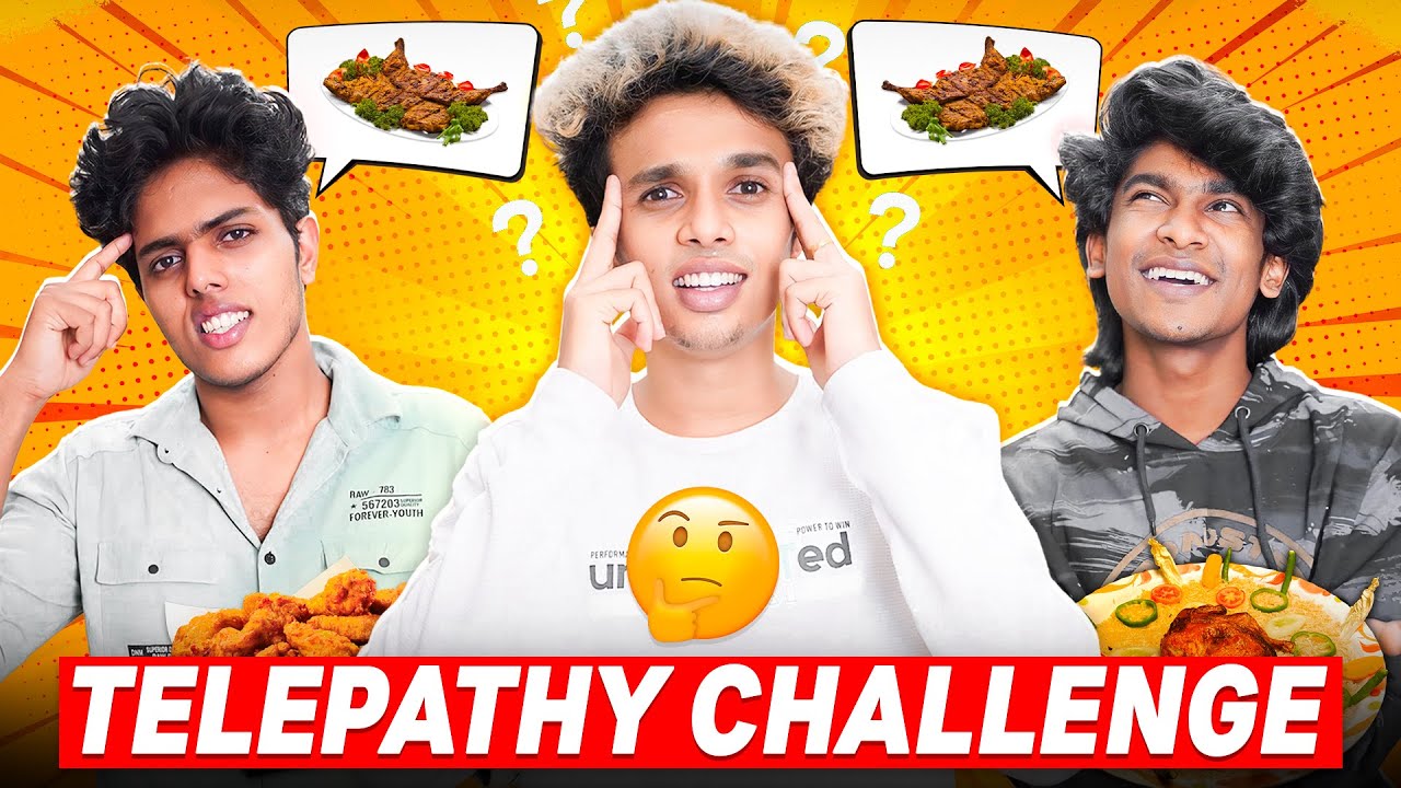 Telepathy Challenge😂Last അടിയായി😐 🤣🔥 We Talks #wetalks - YouTube