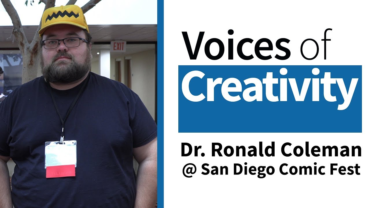 Dr. Ronald Coleman - Scientist and Comic Book Writer - Voices of ...