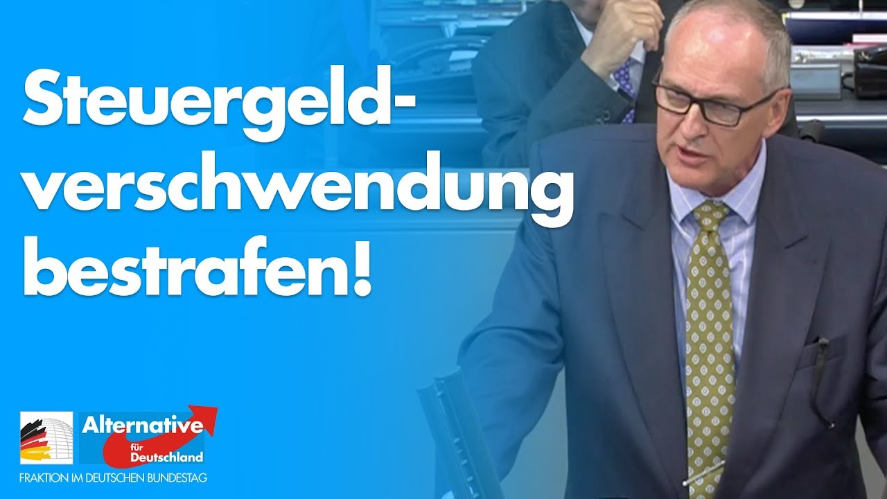 "Steuergeldverschwendung bestrafen!" - Roman Reusch - AfD-Fraktion im ...