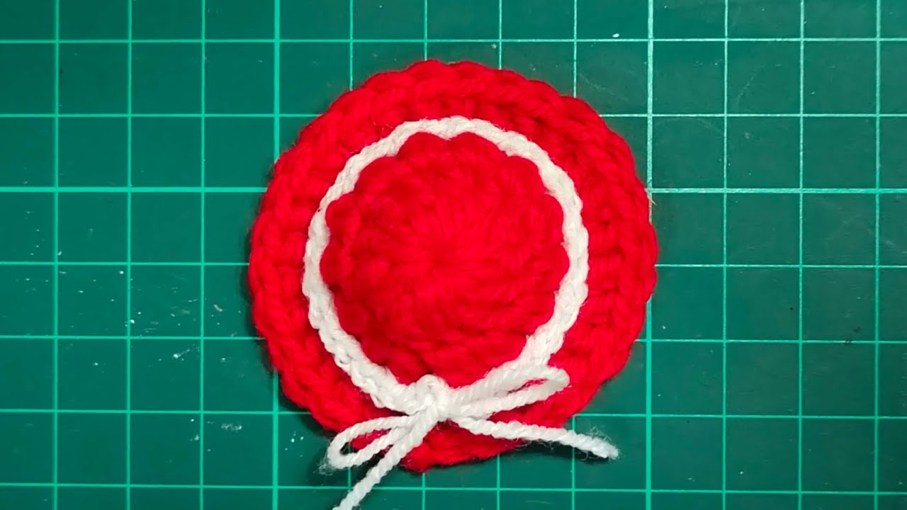 How to Crochet Mini Hat | Free Crochet Pattern of Mini Hat | Crochet ...