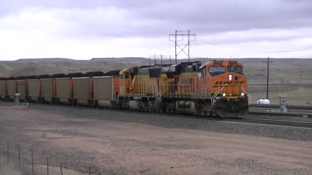 Powder River Basin Railroad Action - April 2011 (Part 12) - YouTube