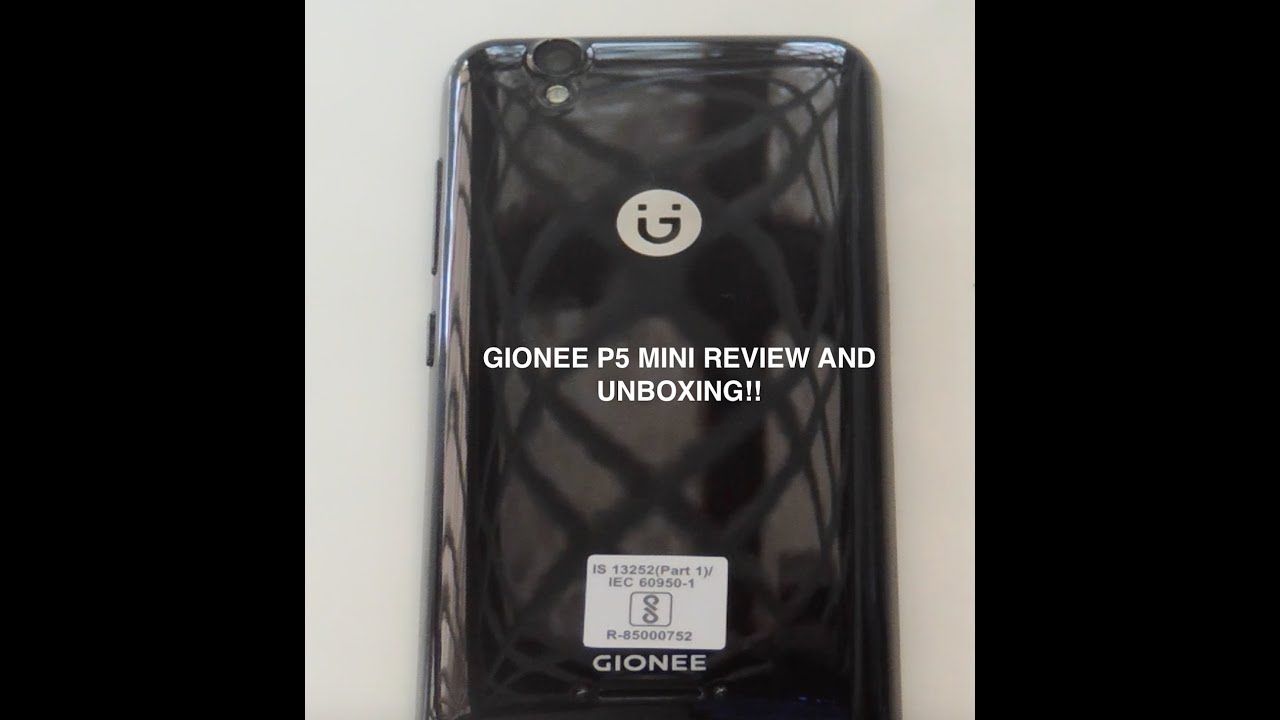 Gionee p5 mini unboxing and review - YouTube