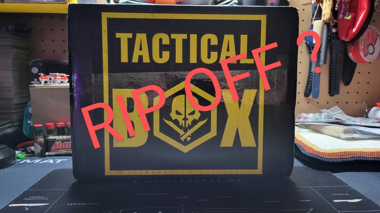 TACTICAL BOX SUBSCRIPTION UNBOXING/ IS IT ANY GOOD? - YouTube