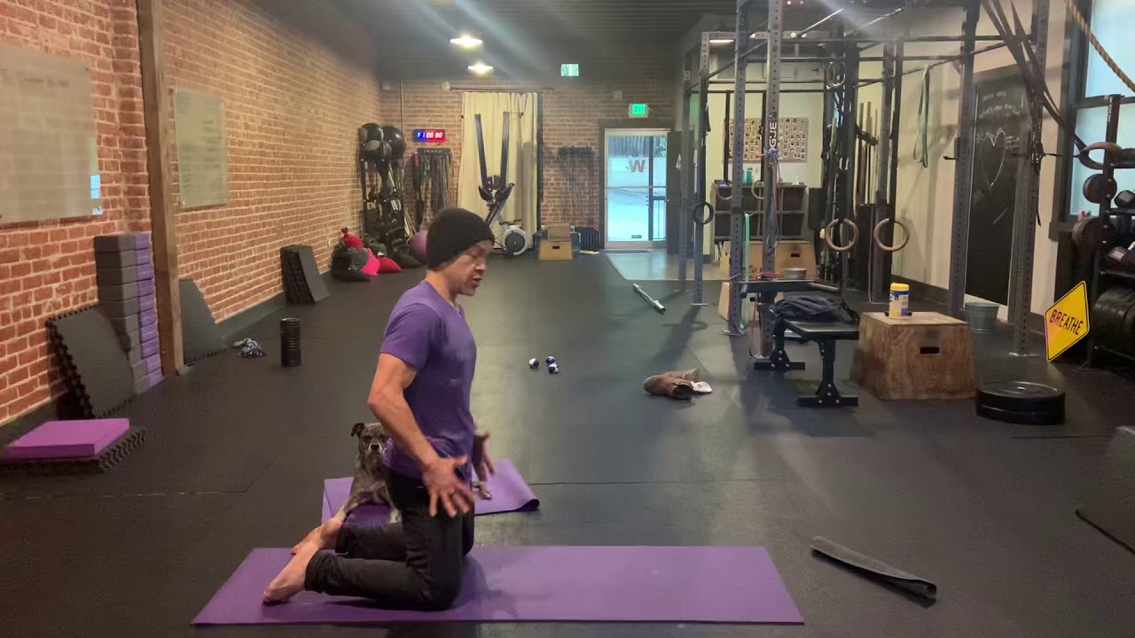 Fire hydrant with knee extension glute and hip exercise - YouTube