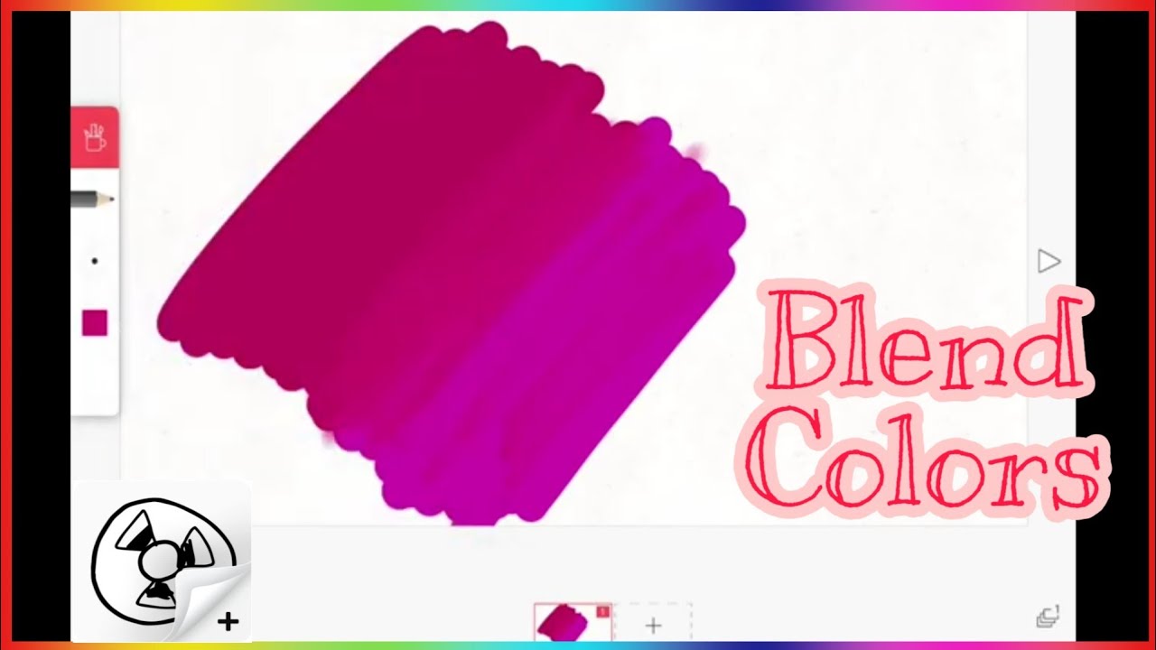 Easy way to blend colors on flipaclip ||flipaclip effects(pt1) - YouTube