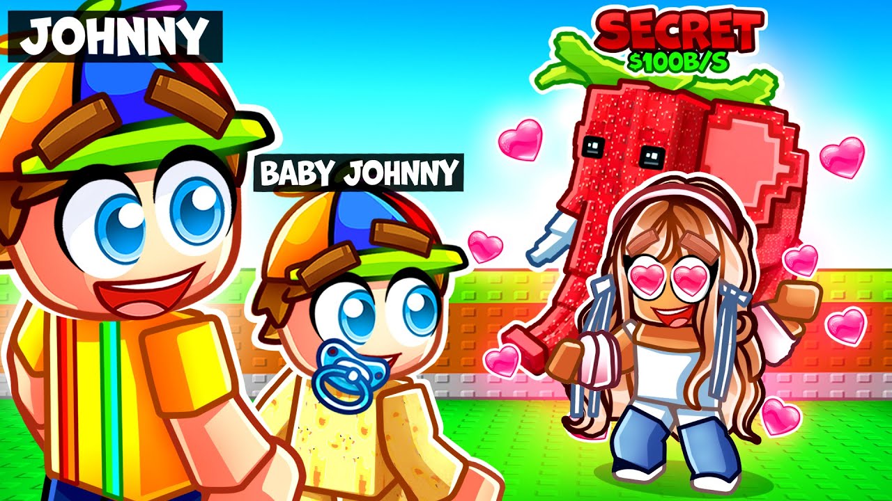 Teaching Baby Johnny How to RIZZ in Steal a Brainrot! - YouTube