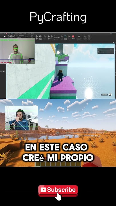 Roblox con Detección de Movimiento Python + Opencv - YouTube