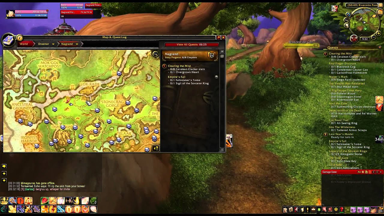 Where is Lok-rath WoD Explore Nagrand - YouTube