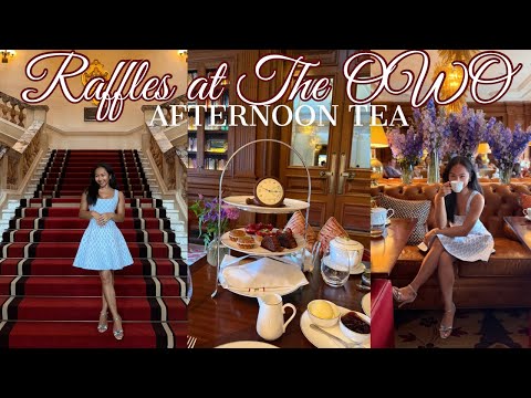 Afternoon tea & tour INSIDE London’s £1.4 BILLION hotel - DISAPPOINTED ☕️Raffles London at the OWO