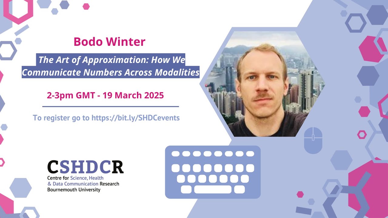 The Art of Approximation: How We Communicate Numbers Across Modalities - YouTube