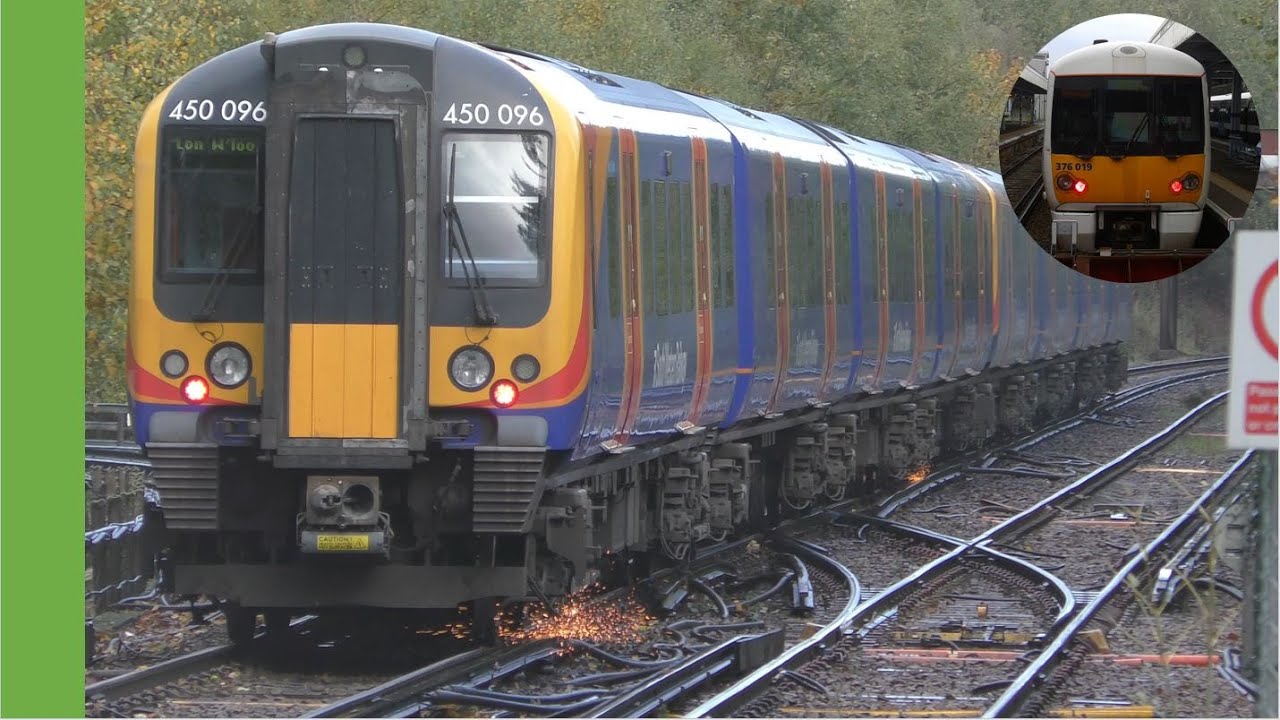 Trains at Ash Vale - YouTube