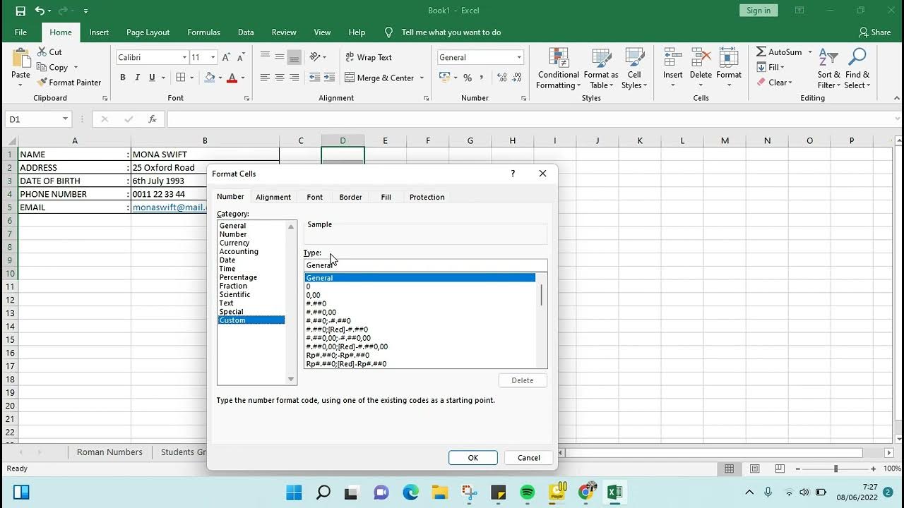 How to Make Colons Mark Straight and Parallel in Excel - YouTube