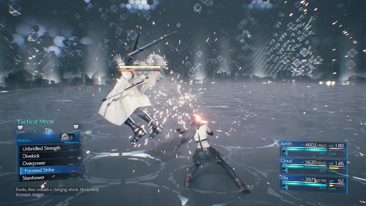 FINAL FANTASY VII REMAKE | Vs Weiss - YouTube