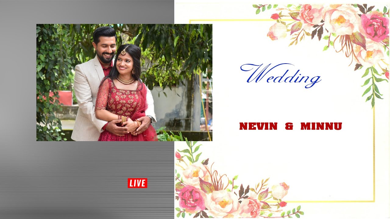 WEDDING CEREMONY - NEVIN & MINNU - YouTube