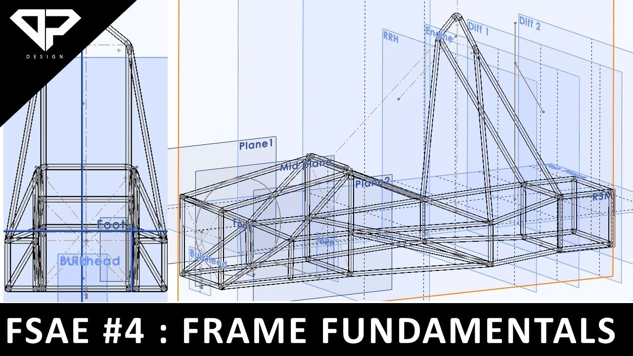 FORMULA STUDENT #4 : Building FSAE Car Frame in 10 Minutes | Frame ...