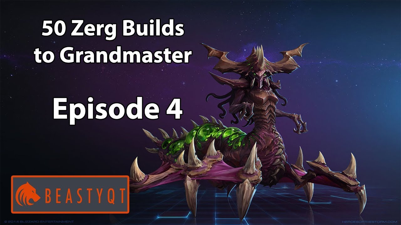 StarCraft 2: NYDUS WORM + BANELINGS?! - 50 Zerg Builds to Grandmaster ...