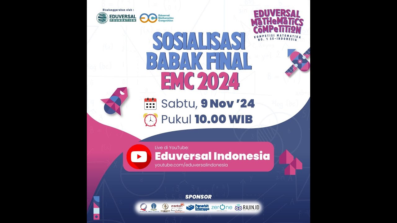 Sosialisasi Babak Final EMC 2024 | Babak Final EMC 16 November 2024 - YouTube