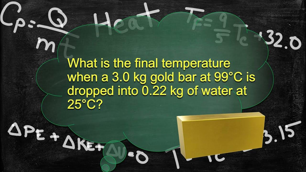 Physics Problem Solver Walk-Through Heat - Solving Temperature and Phase Change Problems 2 - YouTube