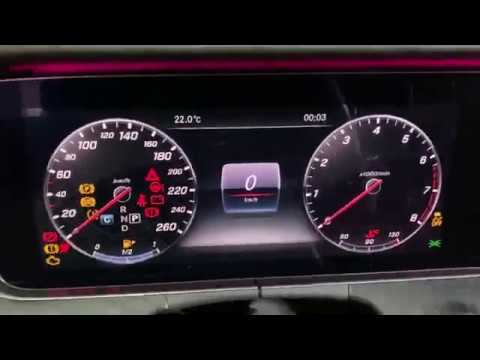 Mercedes E-class w213/c257/c238/w205FL 43/53/AMG cluster menu ...